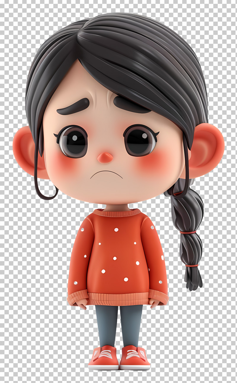 Sad Girl - Sad Cartoon Girl PNG, Clipart, Animation, Art, Child ...
