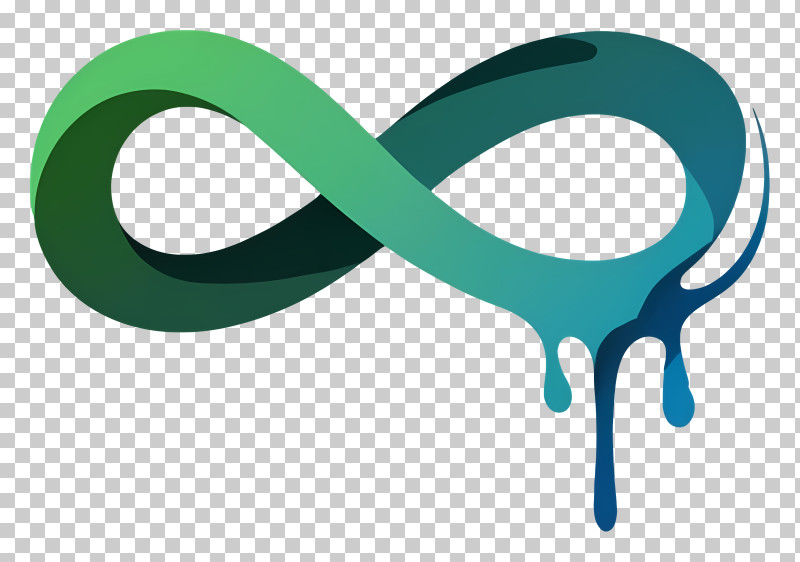 Green And Blue Design - Green And Blue Infinity Symbol PNG, Clipart ...