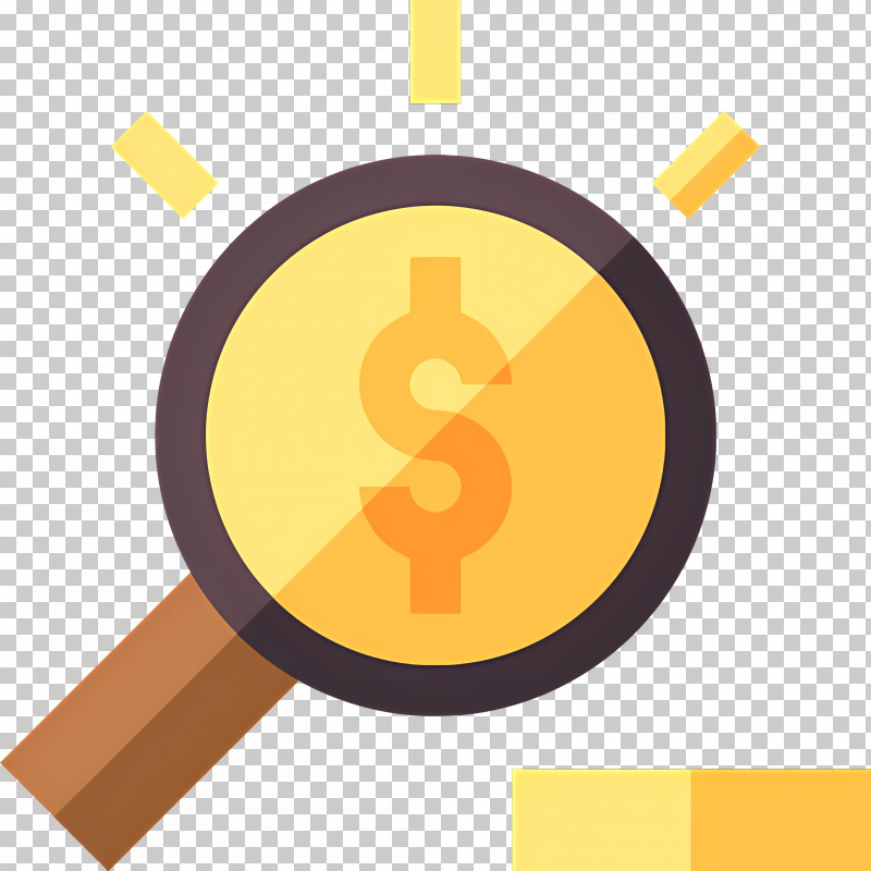 Investment Research - Golden Dollar Magnifying Glass Icon PNG, Clipart ...