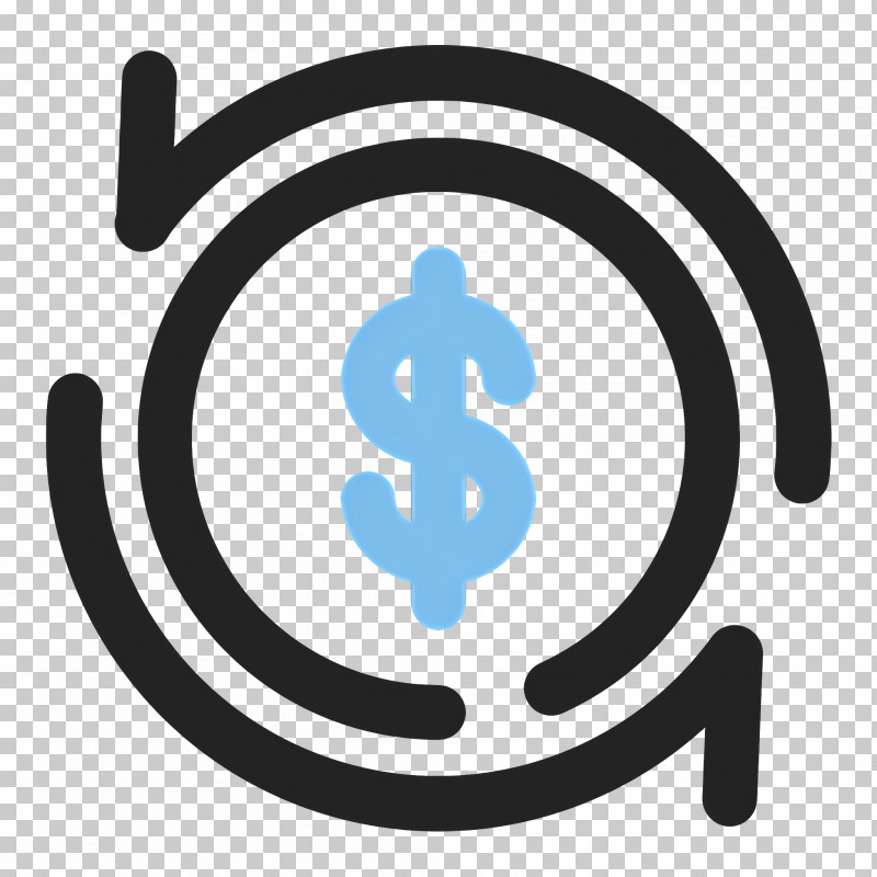 Investment Flow - Circular Dollar Symbol With Black Arrows PNG, Clipart ...