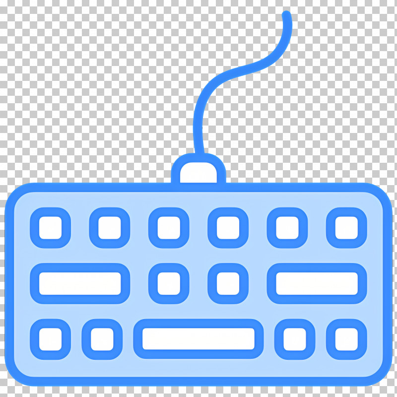 Computer Keyboard - Blue Computer Keyboard PNG, Clipart, Computer, Computer Accessory, Computer ...