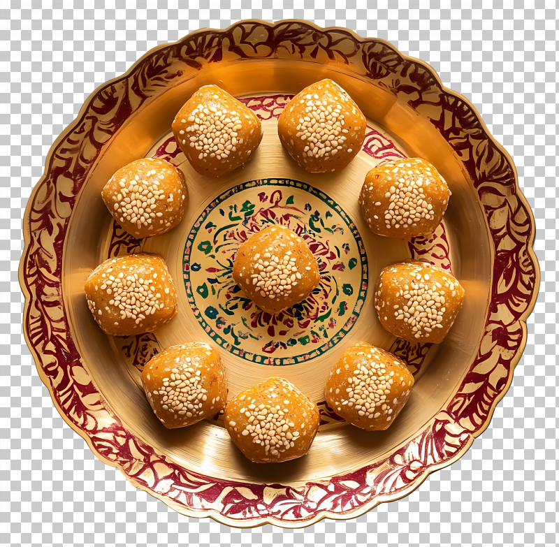 Tilgul - Golden Sweets On Decorative Plate PNG, Clipart, Dessert ...