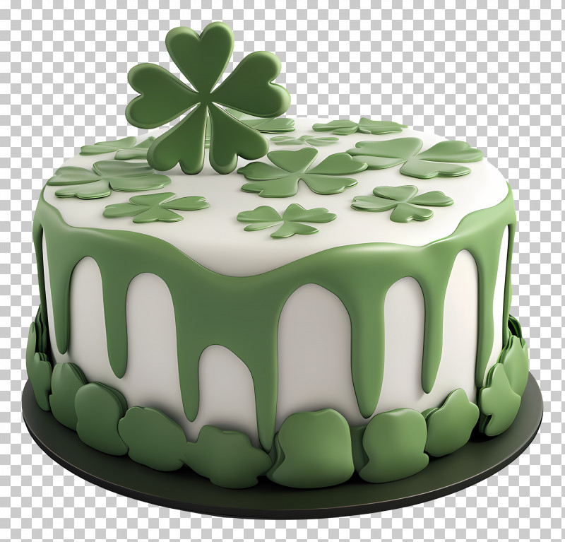St Patrick Cake - Green Clover Cake PNG, Clipart, Baking, Celebration ...