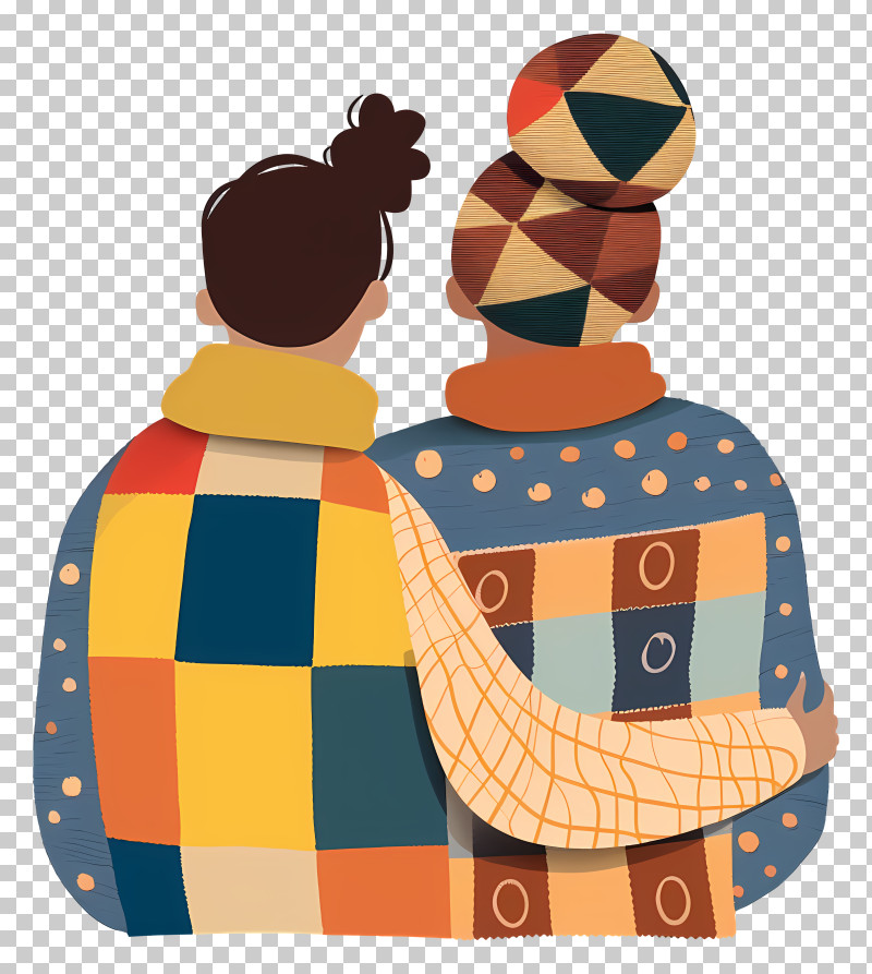 Best Friends - Two People Hugging From Back View PNG, Clipart, Back ...