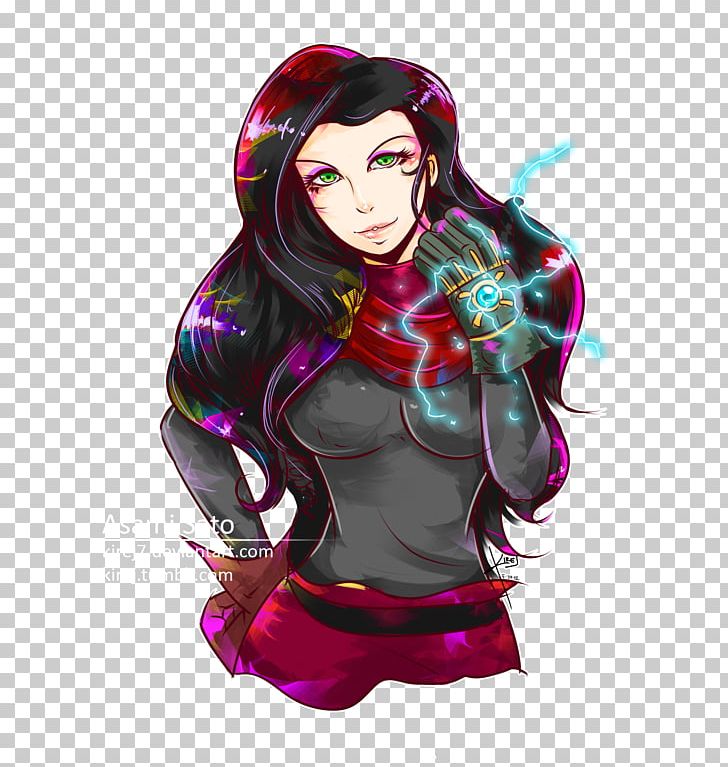 Black Hair Hair Coloring Magenta Brown Hair PNG, Clipart, Anime, Art ...