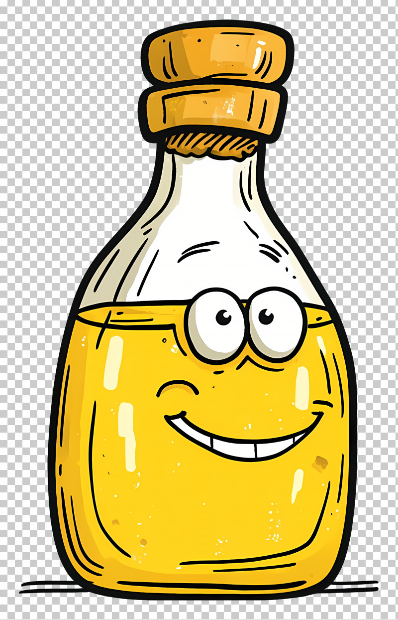 Cooking Oil - Smiling Cartoon Bottle PNG, Clipart, Cartoon, Character ...