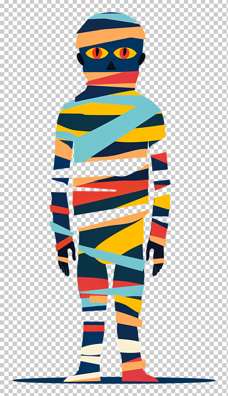 Mummy - Colorful Mummy Character For Halloween PNG, Clipart, Bandages ...