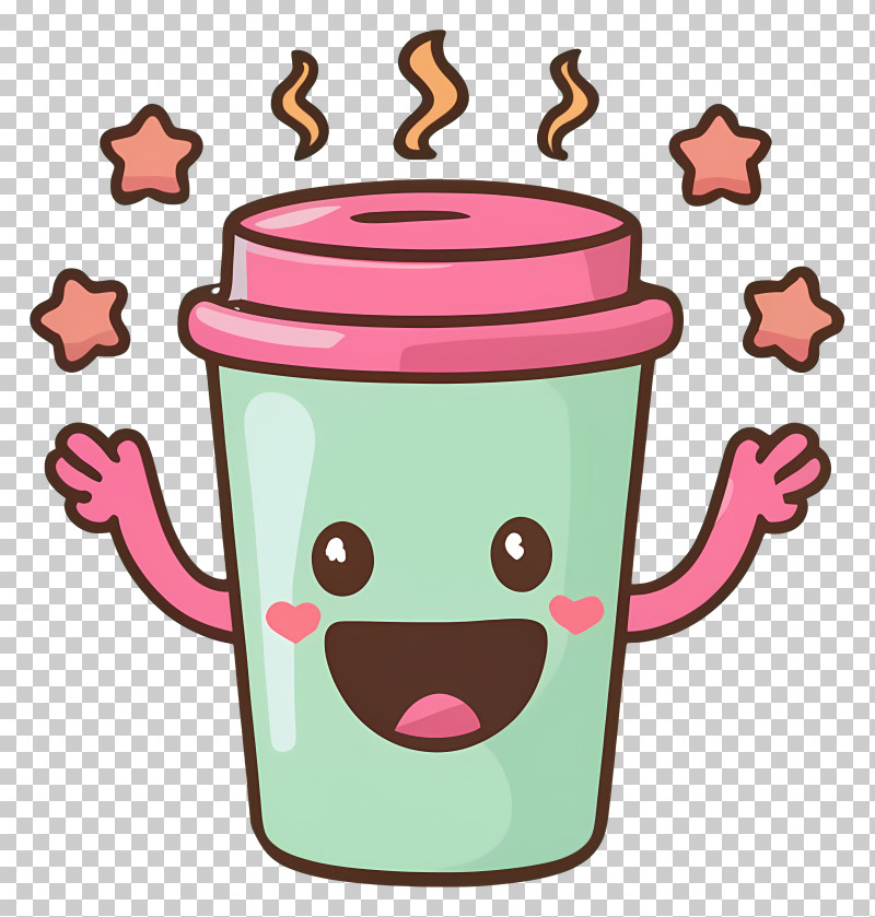 Cartoon Character - Happy Cartoon Cup Illustration PNG, Clipart ...