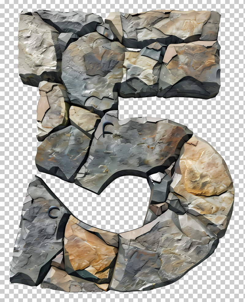 Number 5 - Stone Number 5 PNG, Clipart, Digit, Five, Number 5, Rock, Stone Free PNG Download