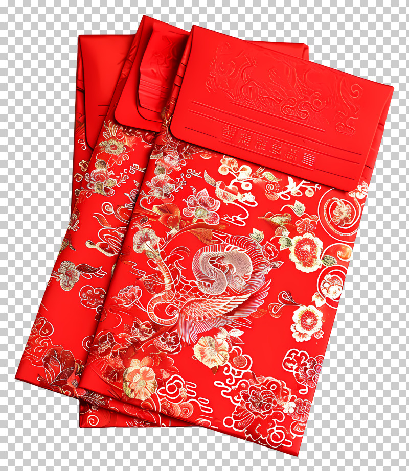 Chinese New Year - Red Envelopes With Dragon Design For Chinese New ...