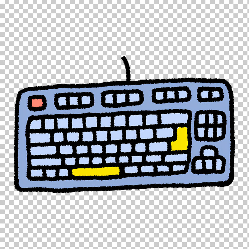 Computer Keyboard - Blue Computer Keyboard PNG, Clipart, Computer, Computer Keyboard, Keyboard ...