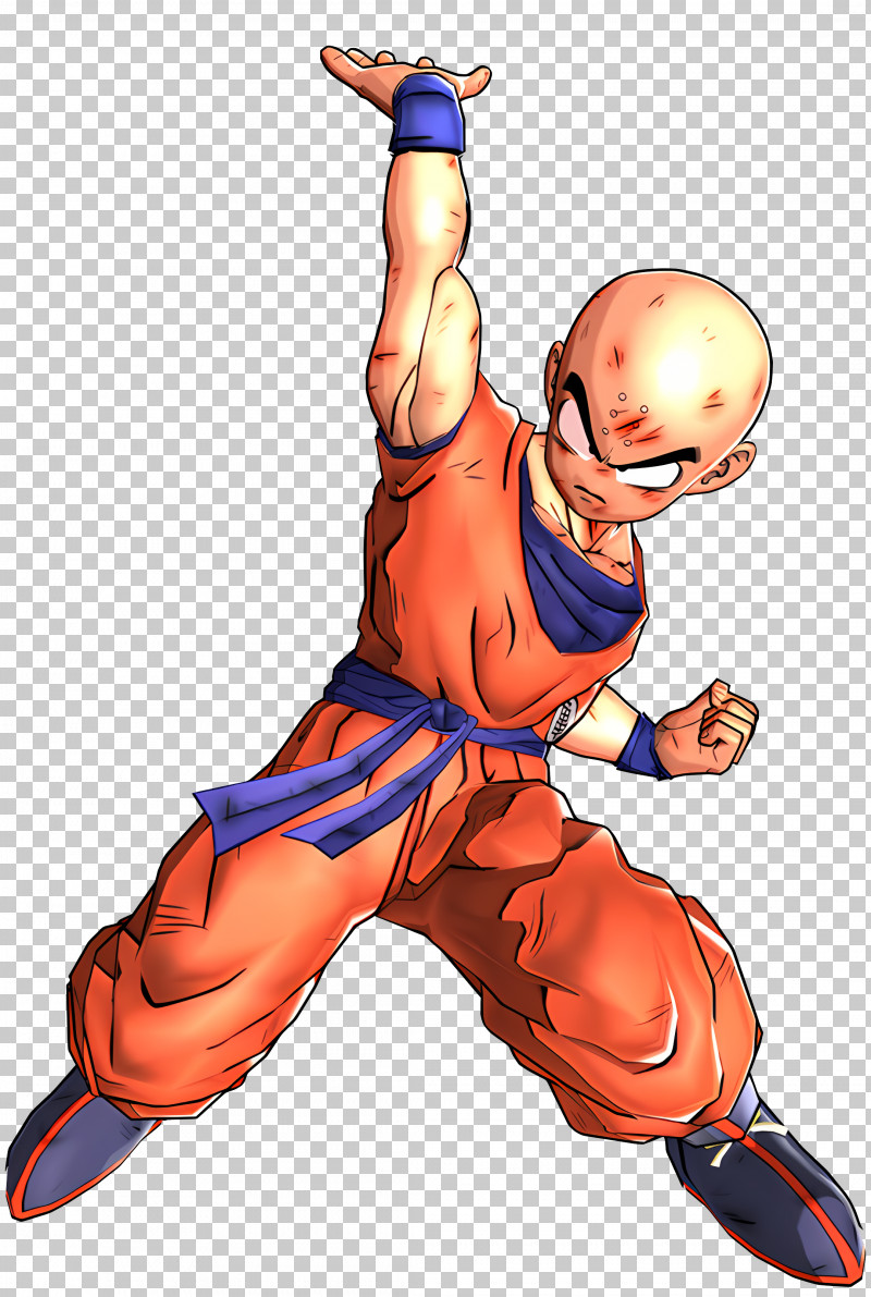 Krillin - Dynamic Martial Artist In Action Pose PNG, Clipart, Action ...