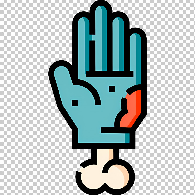 Halloween Hand - Creepy Zombie Hand Illustration For Halloween PNG ...