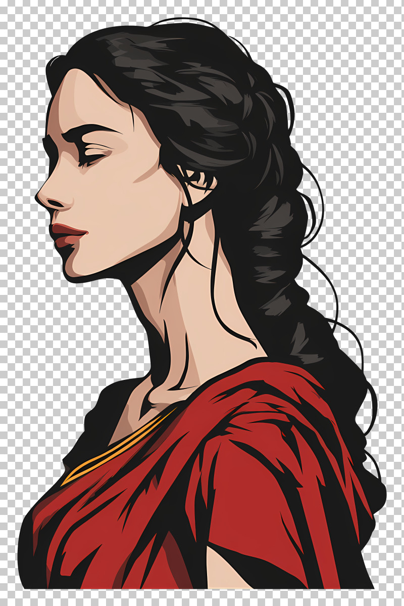 Classical Ancient Woman - Elegant Woman Profile PNG, Clipart, Classical ...
