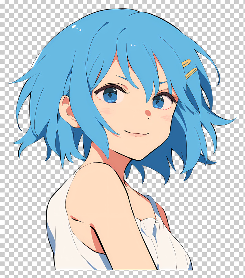 Sayaka Miki - Blue-haired Anime Girl Smiling PNG, Clipart, Anime, Blue ...