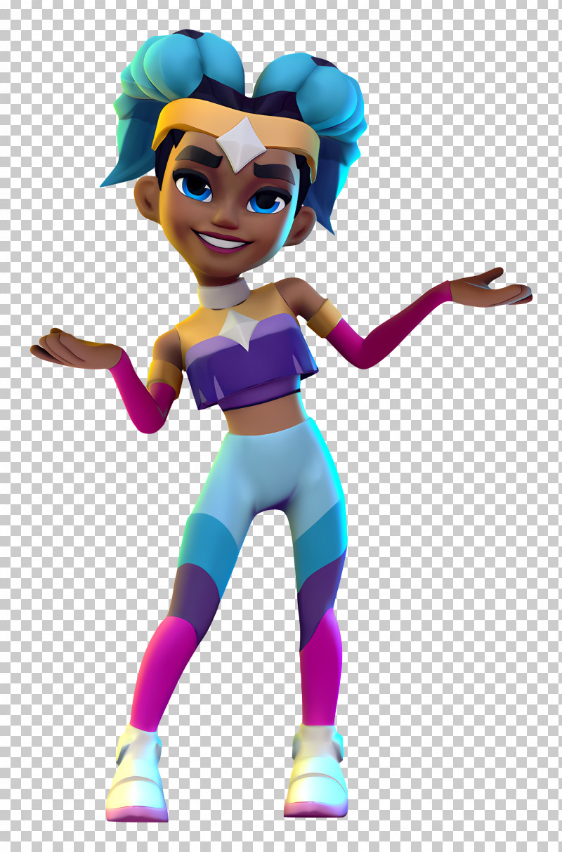 Subway Surfers - Colorful Cartoon Character PNG, Clipart, Cartoon ...