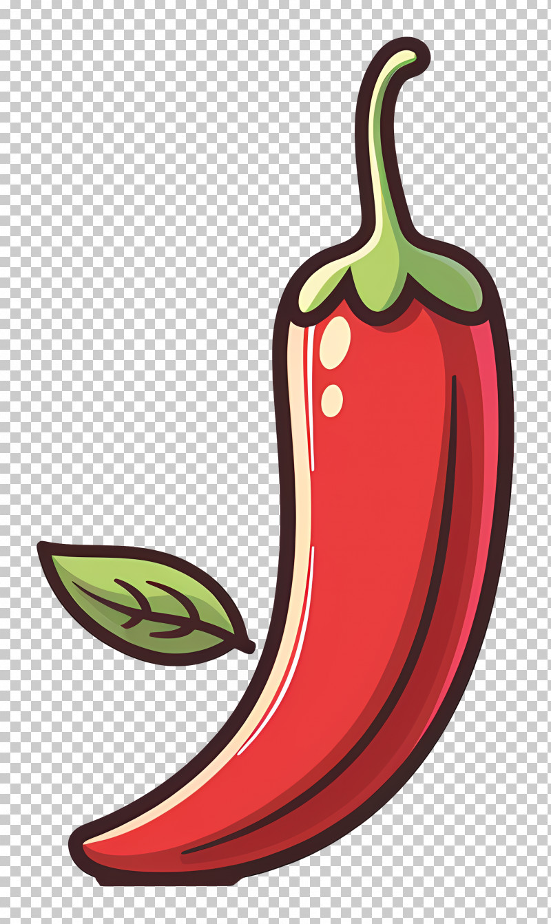 Chili Pepper - Red Chili Pepper Cartoon Illustration PNG, Clipart ...