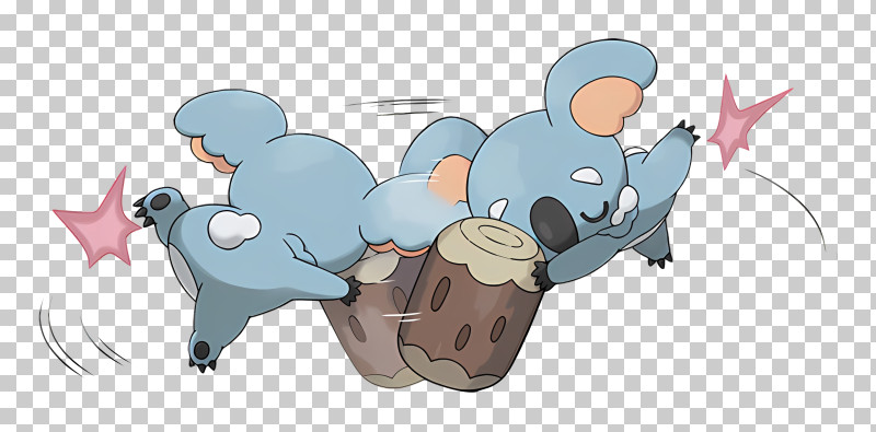 Komala - Cute Koala Sleeping On A Log PNG, Clipart, Cartoon, Cute ...