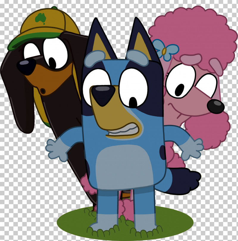 Bluey - Blue Cartoon Dog With Friends PNG, Clipart, Adventure, Blue Dog ...