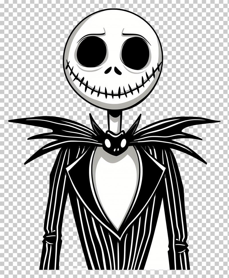 Jack Skellington - Iconic Skeleton Character In Halloween Suit PNG ...