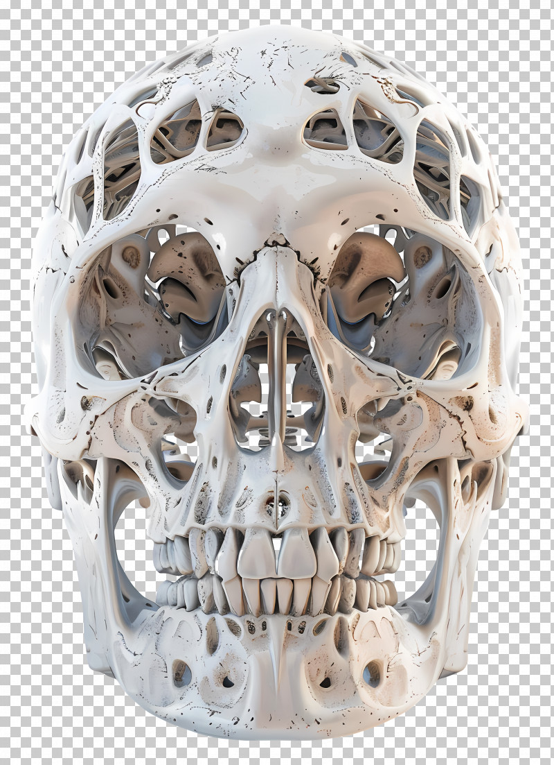 Skeleton Face - Detailed Human Skull Illustration PNG, Clipart, Anatomy ...
