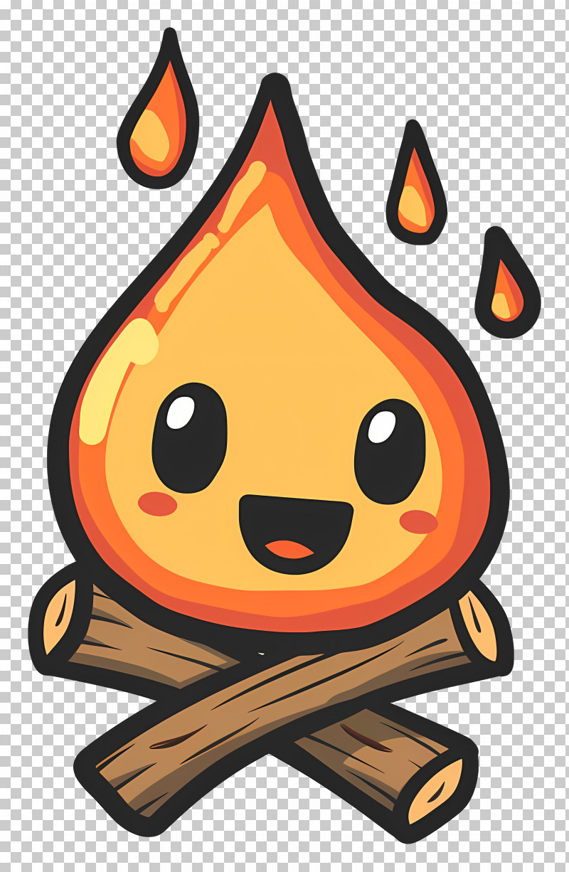 Campfire - Cute Campfire Flame PNG, Clipart, Campfire, Campfire Flame, Camping, Cute, Fire Free ...