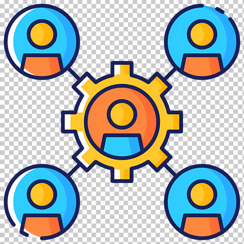 Leadership - Network Gear With Connected People PNG, Clipart ...