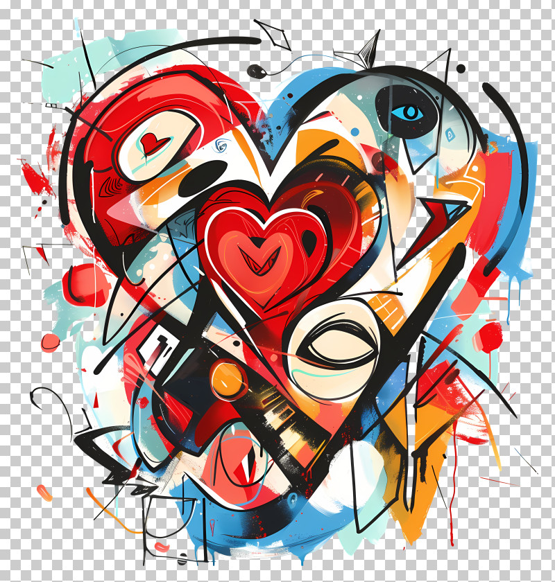 Red Heart - Abstract Heart Art PNG, Clipart, Abstract, Abstract Heart ...