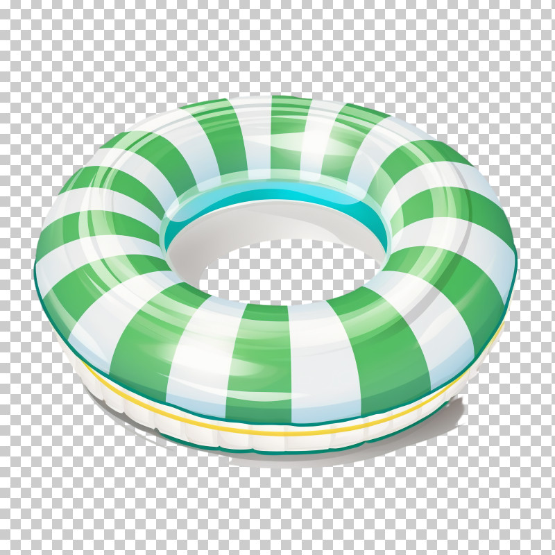 Lifebuoy - Green Striped Inflatable Swim Ring PNG, Clipart, Beach Game ...