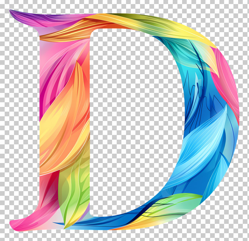 Letter D - Colorful Decorative Letter D PNG, Clipart, Alphabet, Art, Colorful, Colorful Letter D ...