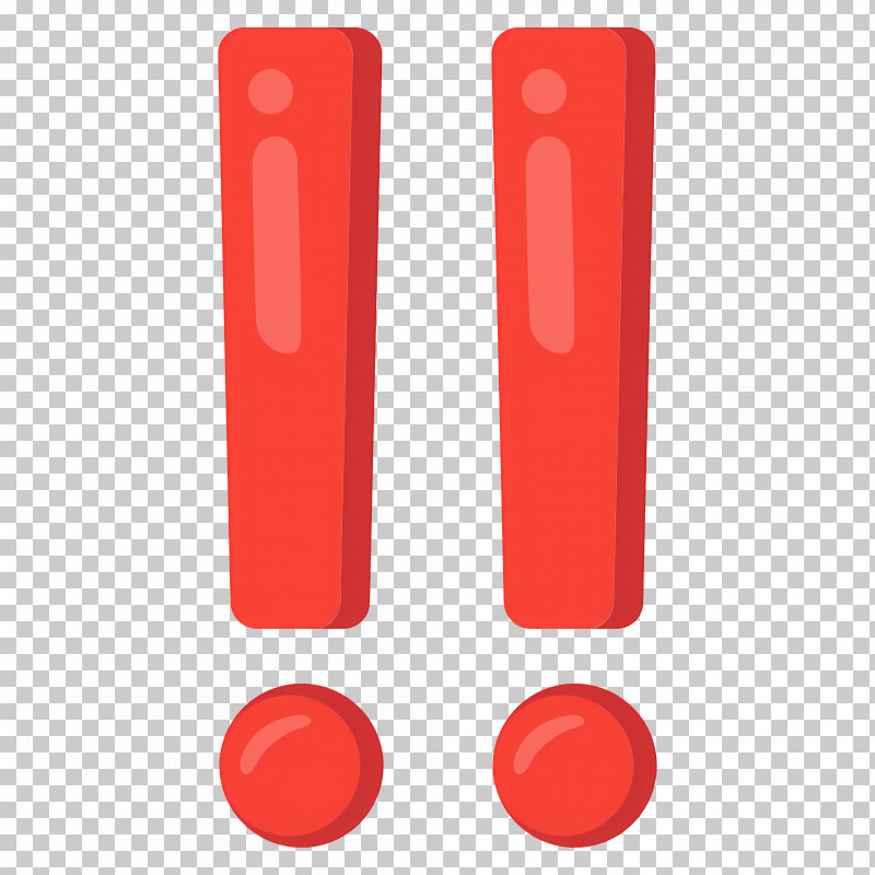 Double Exclamation Mark Emoji - Red Exclamation Marks Symbol PNG, Clipart, Alert, Attention ...