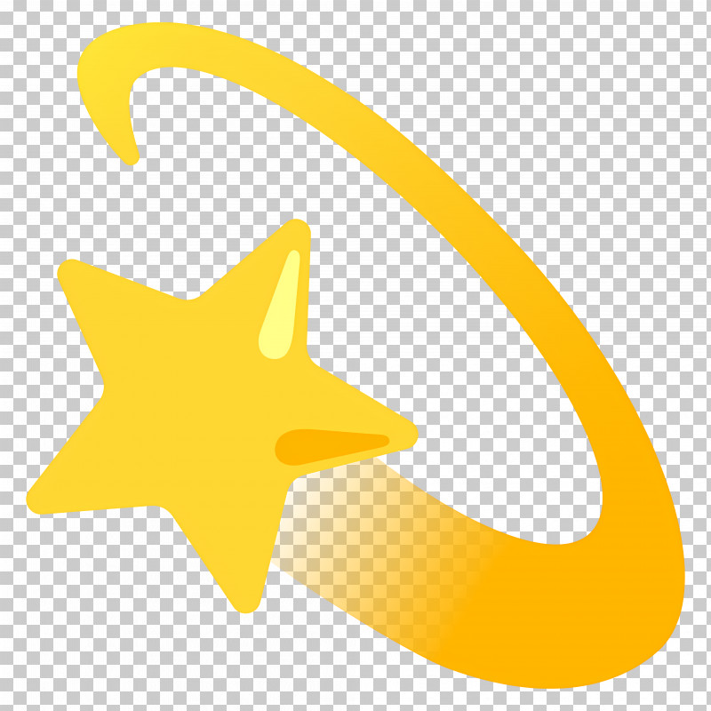Dizzy Emoji - Yellow Shooting Star PNG, Clipart, Comet, Dizzy Emoji, Dream, Magic, Night Free ...