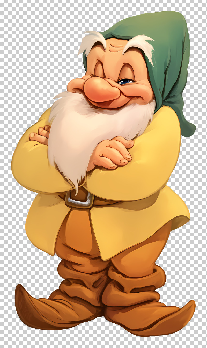 Bashful Dwarf Cartoon Dwarf With Green Hat Png Clipart Animation