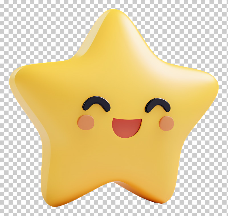 Animated Star - Cute Yellow Star With Smiley Face PNG, Clipart, Animated Star, Animated Star ...