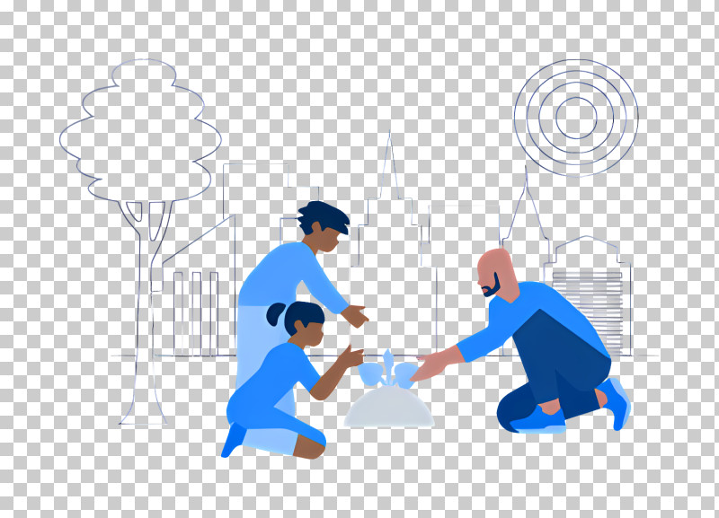 Group Of People - People Planting Tree In The City PNG, Clipart, City ...