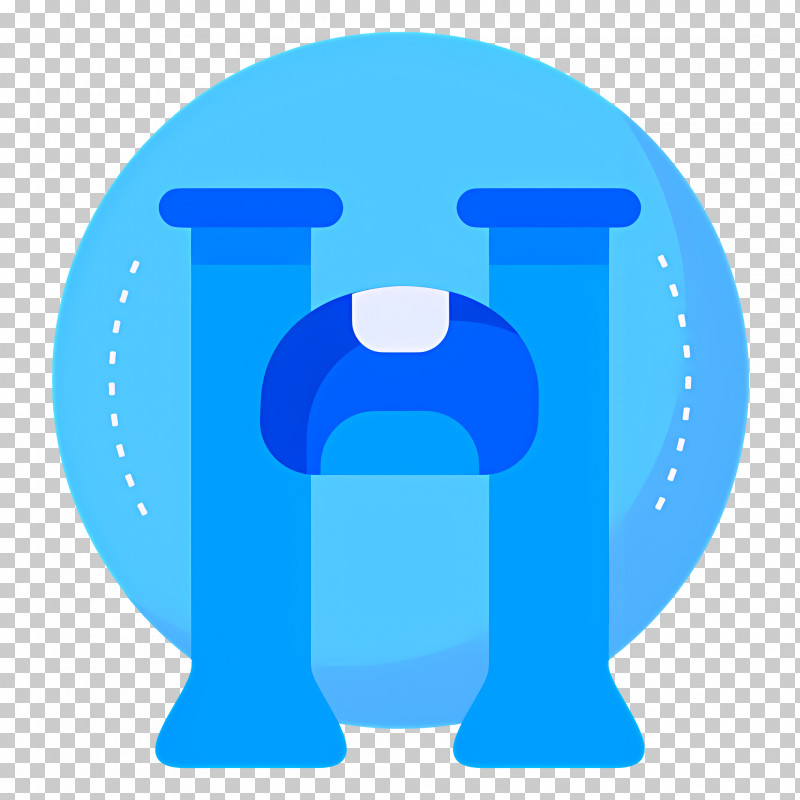 Crying Emoji - Crying H Emoji With Tears PNG, Clipart, Blue, Cartoon ...