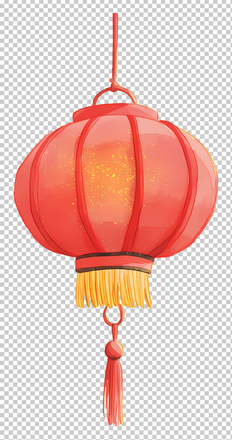 Chinese Lantern - Red Lantern Illustration For Chinese New Year PNG ...