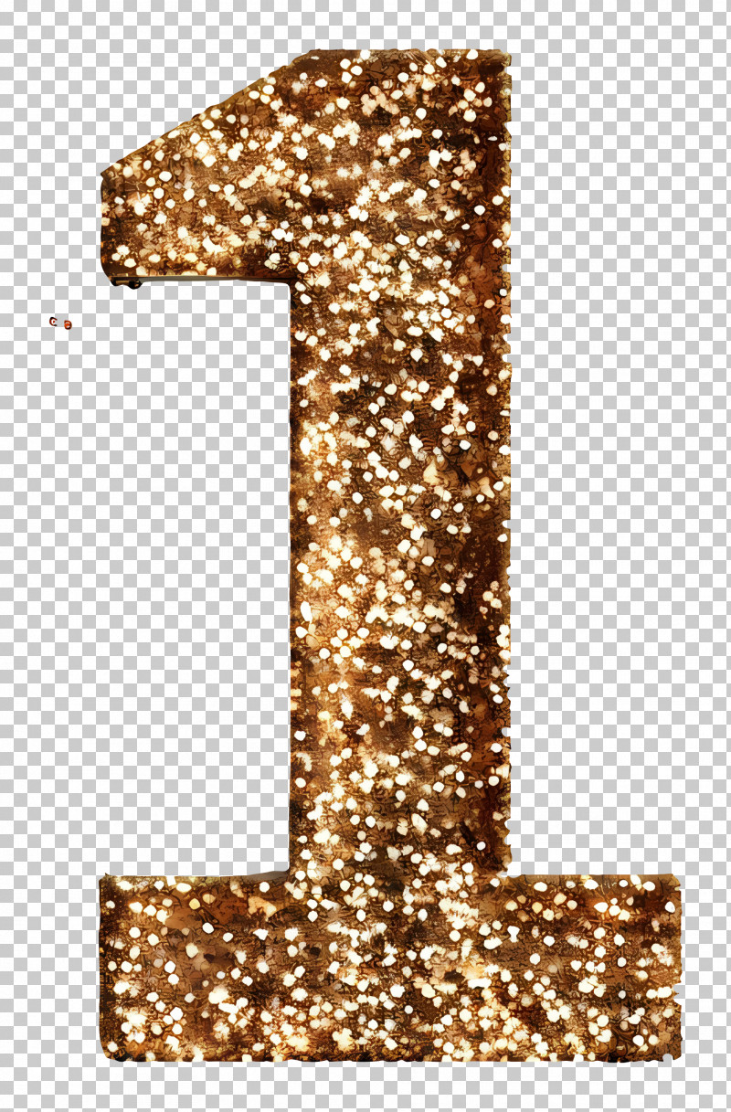 1 Glitter - Gold Glitter Number One PNG, Clipart, 1 Glitter, Anniversary, Birthday, Celebration ...