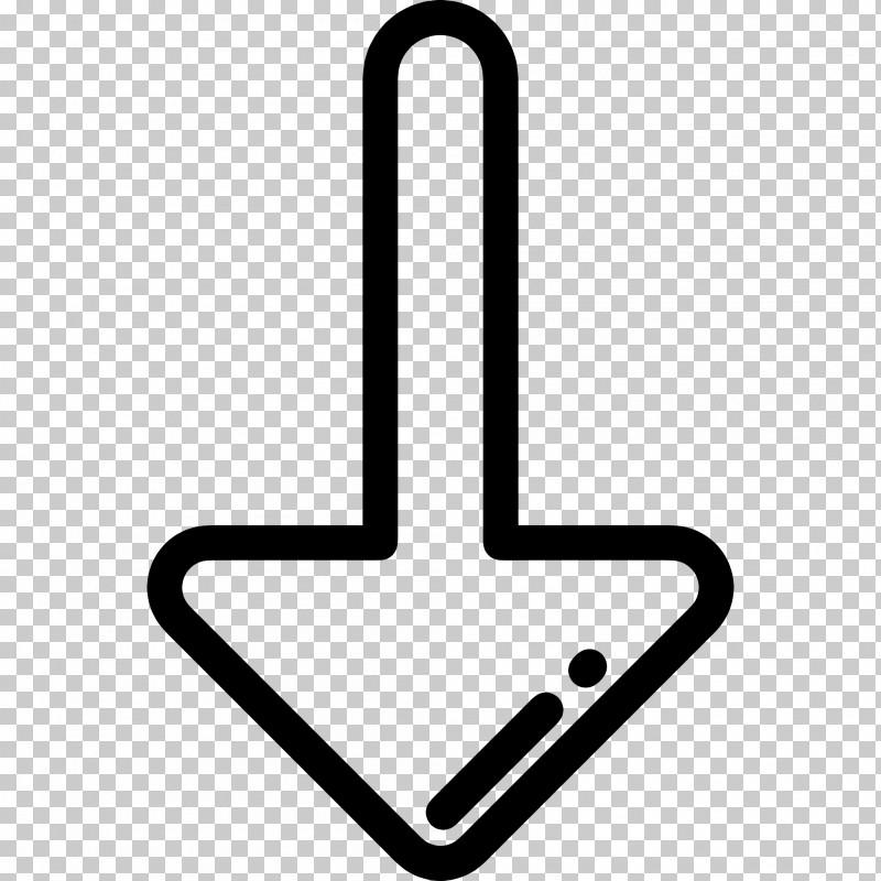 Down Arrow - Downward Pointing Arrow Symbol PNG, Clipart, Direction, Down Arrow, Guide ...