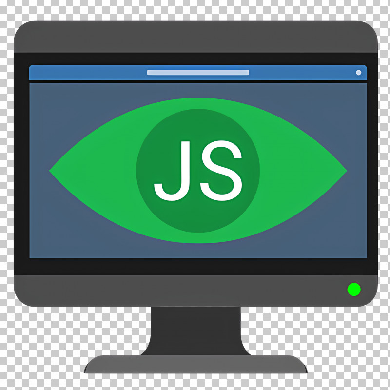 Javascript - JS Monitor Icon With Green Eye PNG, Clipart, Code, Development, Javascript, Js ...