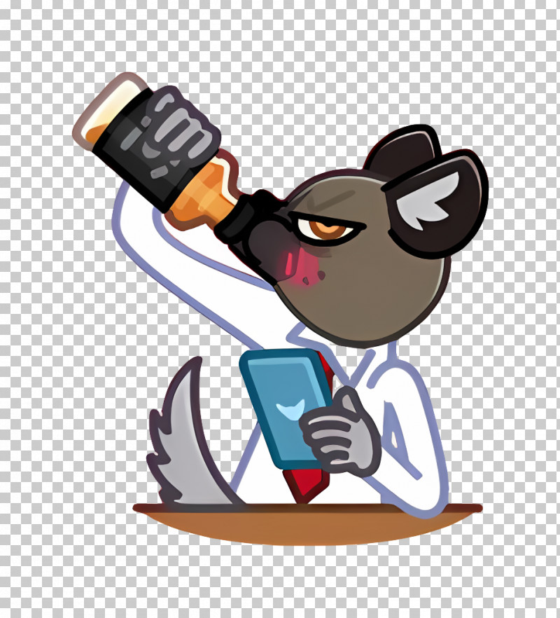 Aggretsuko - Hyena Cartoon With Drink PNG, Clipart, Aggretsuko, Animal ...