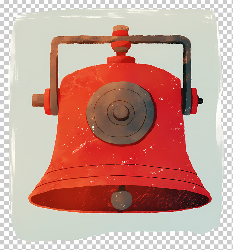 School Bell - Red Bell Cartoon Illustration PNG, Clipart, Alarm, Alert ...