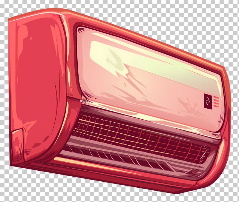Air Conditioner - Red Air Conditioner Illustration PNG, Clipart, Ac ...