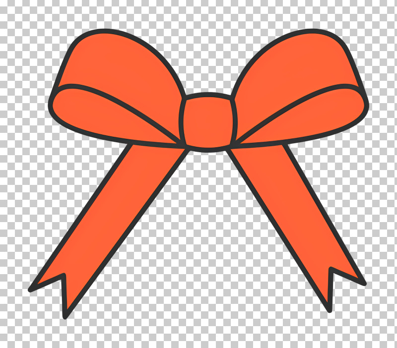 Orange Ribbon - Orange Ribbon Bow PNG, Clipart, Bow, Bowtie Style ...