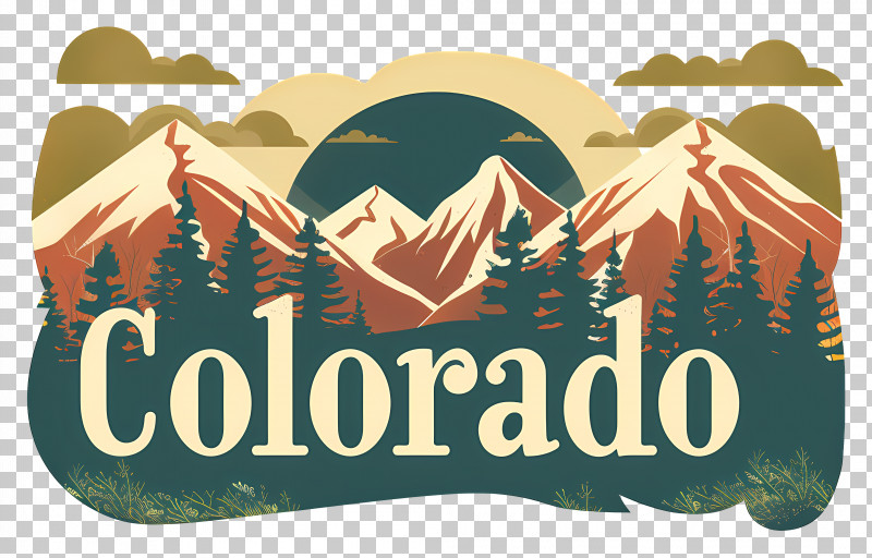 Colorado - Colorado Mountain And Nature Illustration PNG, Clipart ...
