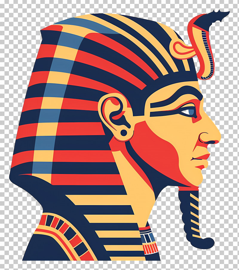Pharaoh Illustration - Ancient Egyptian Pharaoh Illustration PNG ...