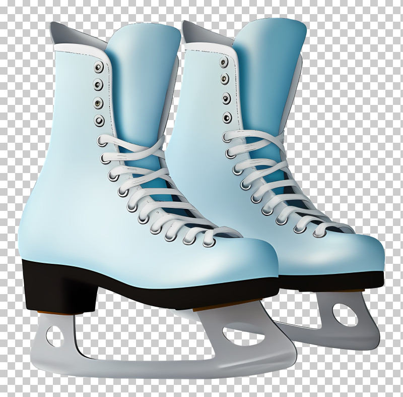 Ice Skates - Blue Ice Skates Illustration PNG, Clipart, Blue Ice Skates ...