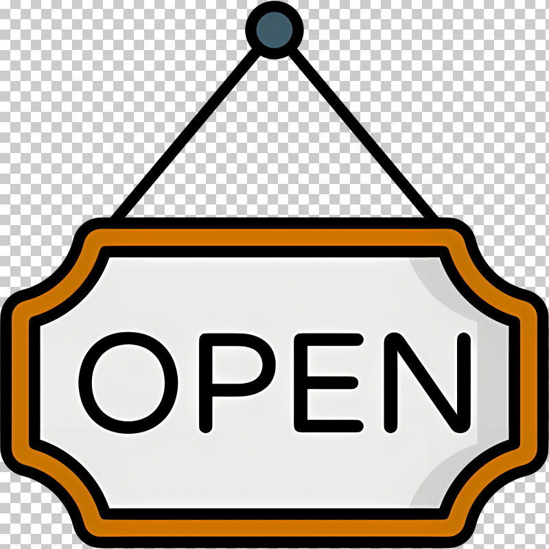 Open Sign - Fancy Hanging Open Signboard Illustration PNG, Clipart ...