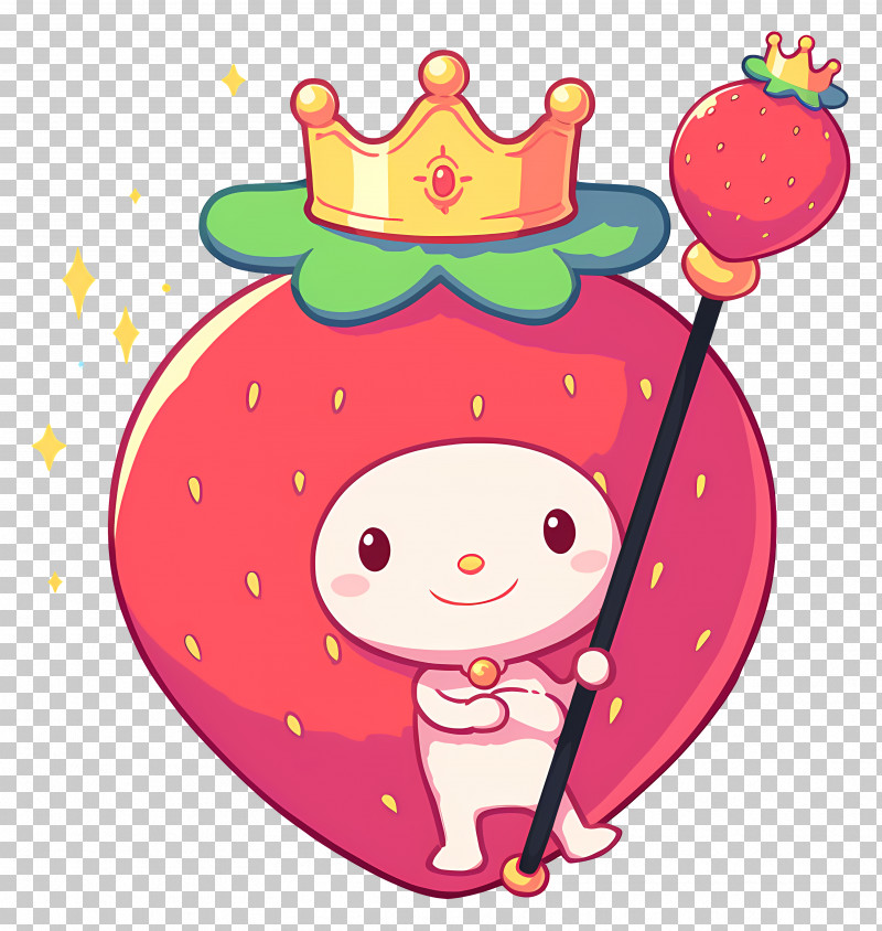 Strawberry - Strawberry King Cartoon Character PNG, Clipart, Cartoon ...