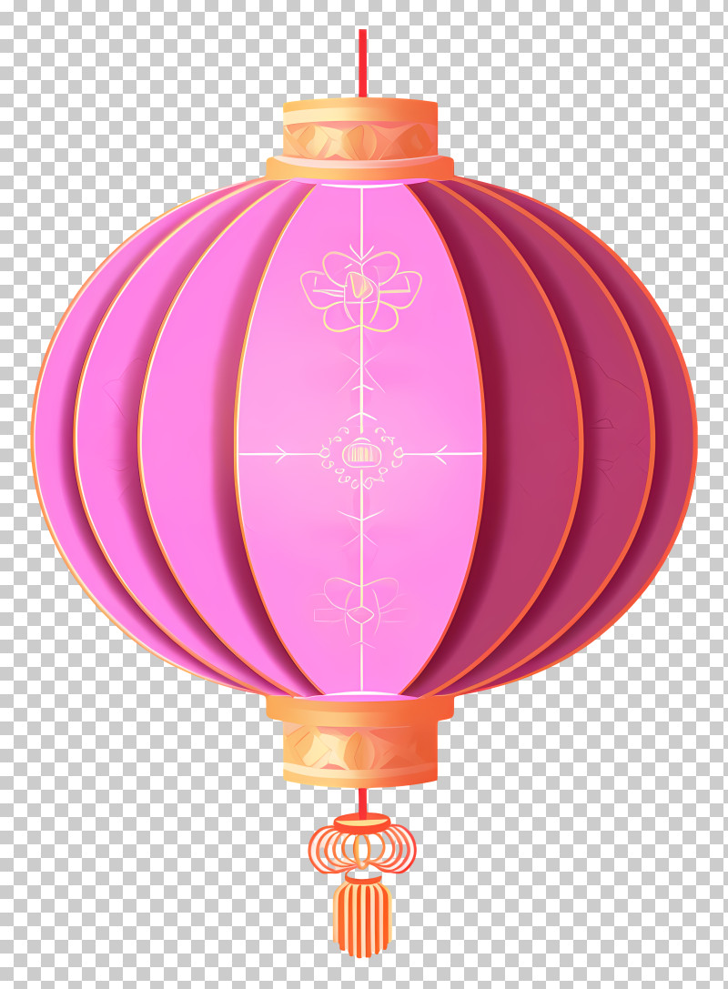 Pink Paper Lantern - Pink Lantern For Chinese New Year PNG, Clipart ...